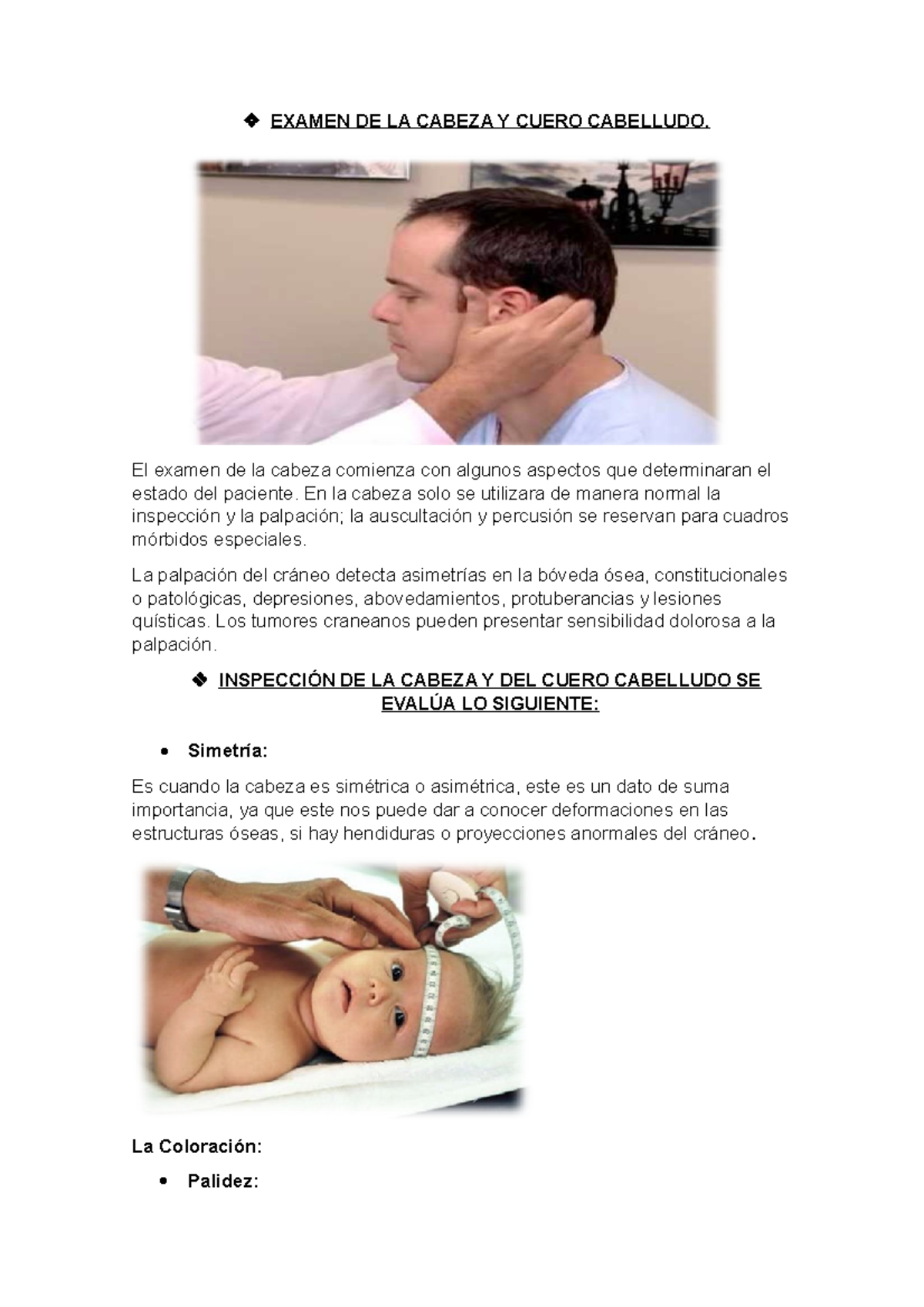 Tema 3 Examen Fisico De La Cabeza Madelin Castillo - EXAMEN DE LA ...