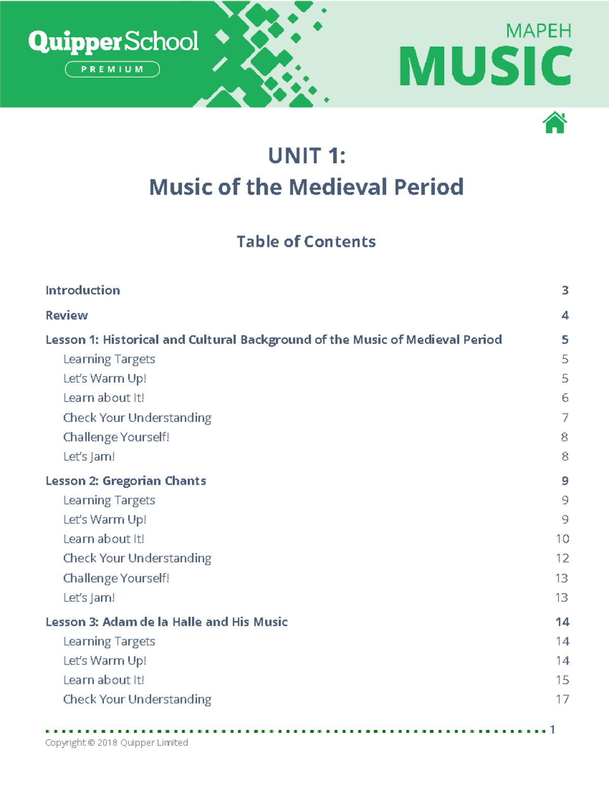 Final Music 9.1 Music of the Medieval Period, 3 Lessons - Public ...