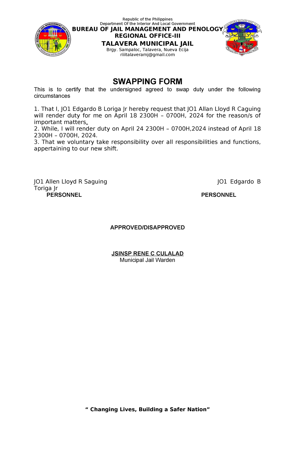 19-20 - hghghgh - Republic of the Philippines Department Of the ...