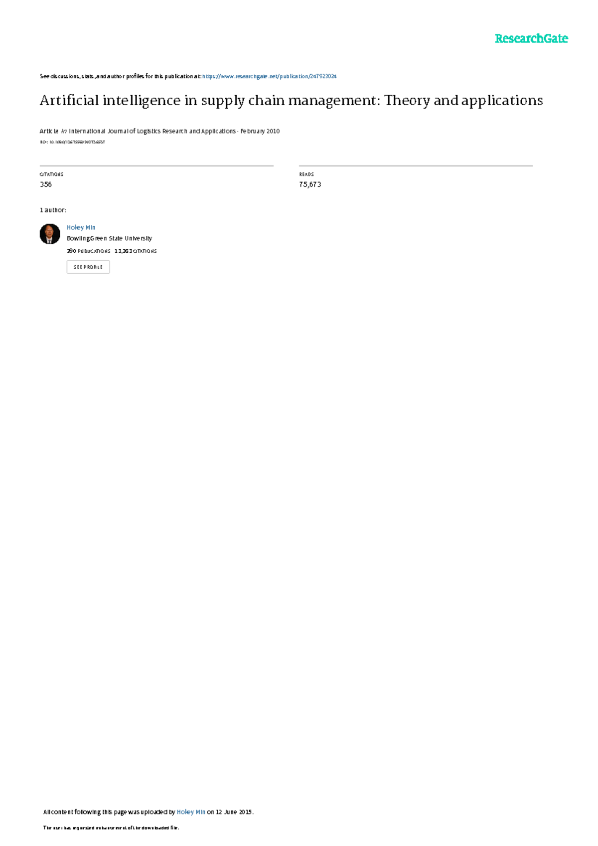 IJOL v13n12010 Min - See discussions, stats, and author profiles for ...