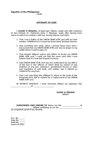 Board Resolution PCAB AMO - REPUBLIC OF THE PHILIPPINES ) CITY OF ...