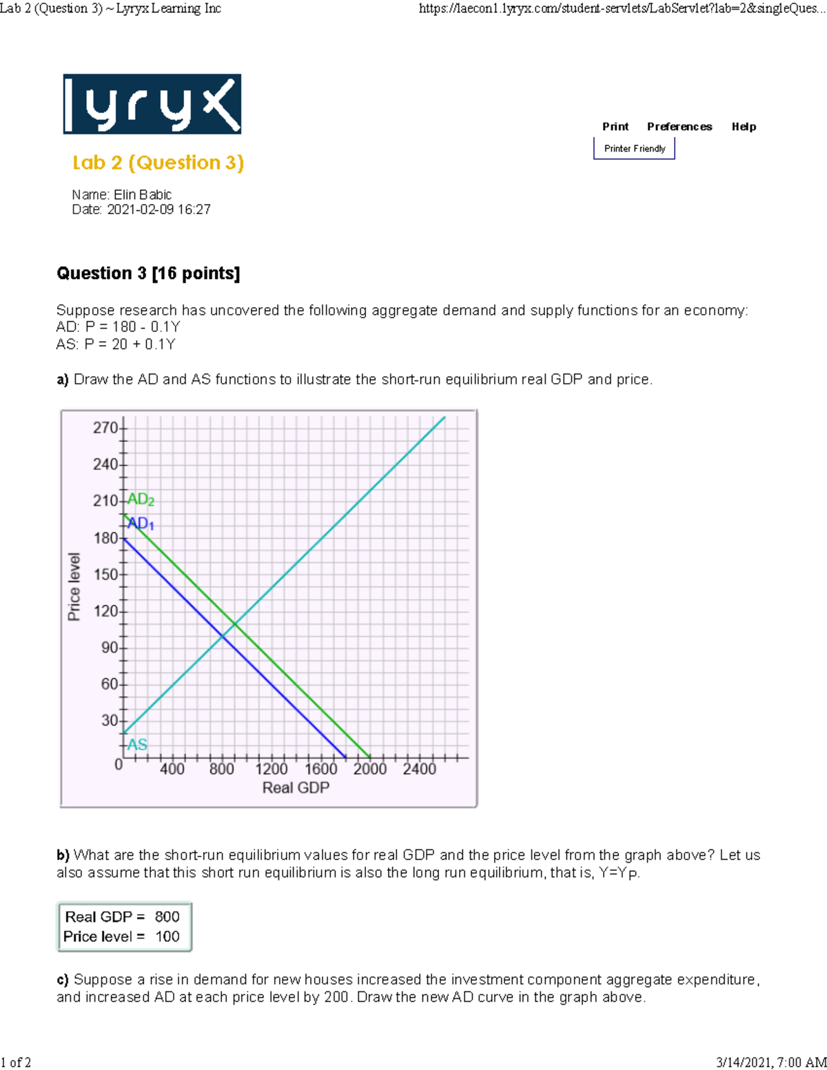 Lab 2 (Question 3) Lyryx - Print Preferences Help Lab 2 (Question 3 ...