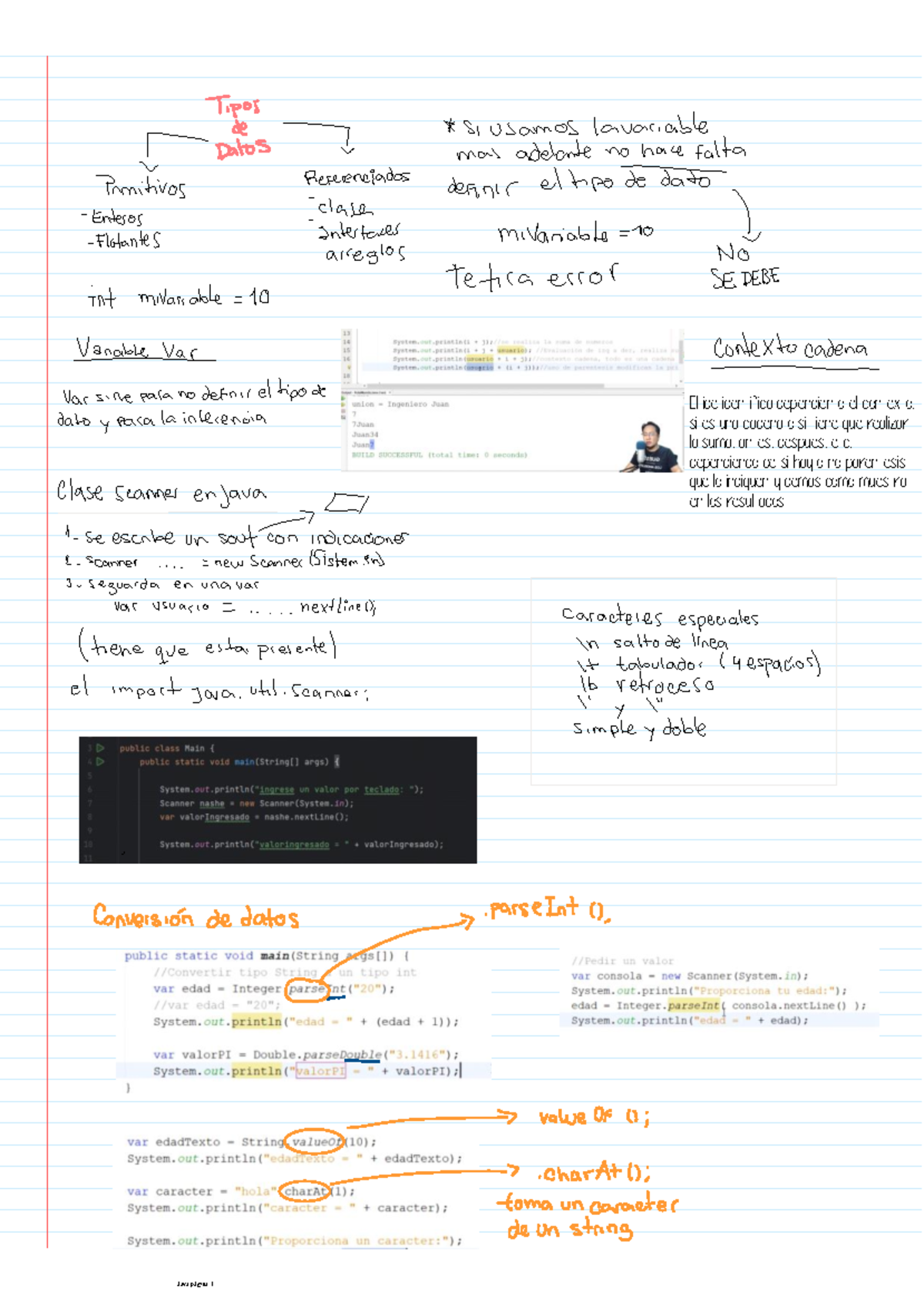 Javascript apuntes de clase - El ide identifica dependiento el contexto ...