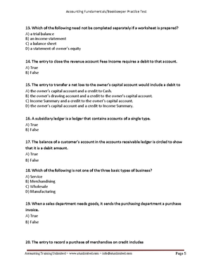 Accounting chapter 8 and 12 - Accounting Ch 8 Accounts receivable ...