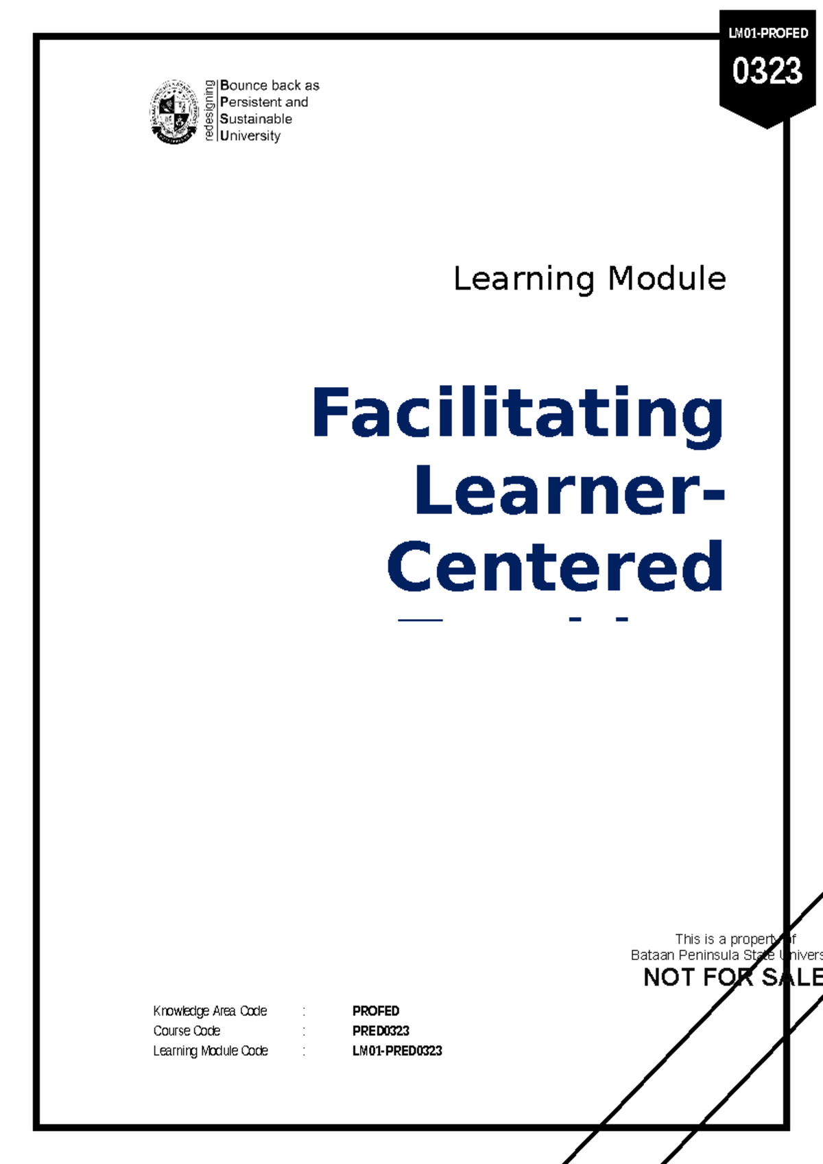 Learning Packet IV Constructivism - Learning Module Facilitating ...