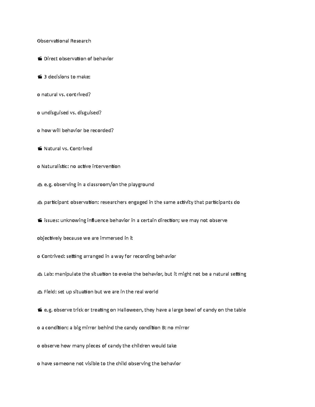 Observational Research Review - Observational Research Direct ...