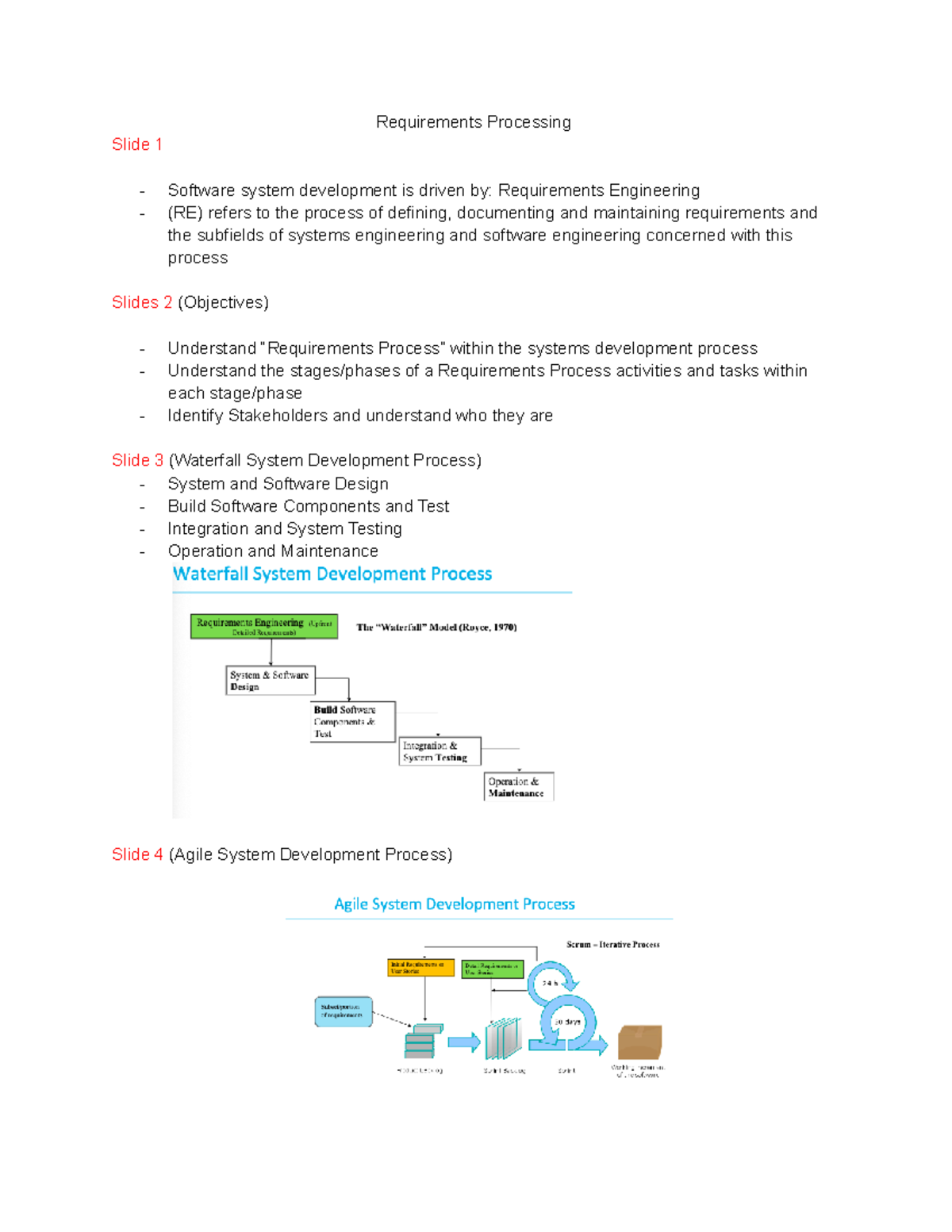 Week 2 Business Requirement Modelling Lecture Notes - Requirements ...