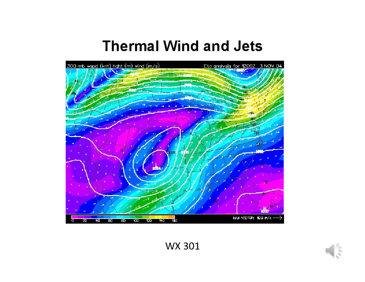M4-7 Layer Thickness and the Thermal Wind Relationship - Thermal Wind ...