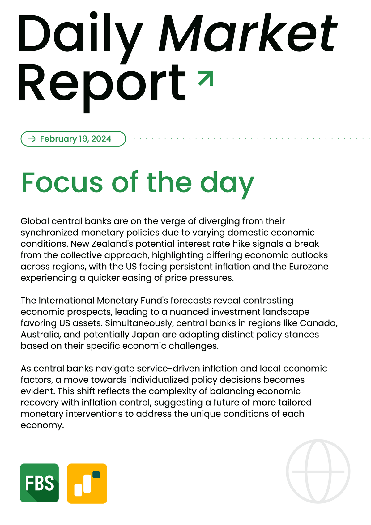 VIP analytics Global 190224 - Daily Market Report February 19, 2024 ...