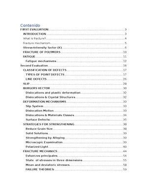 Fracture-mechanics-notes - Fracture mechanics notes Profesor: Asur ...
