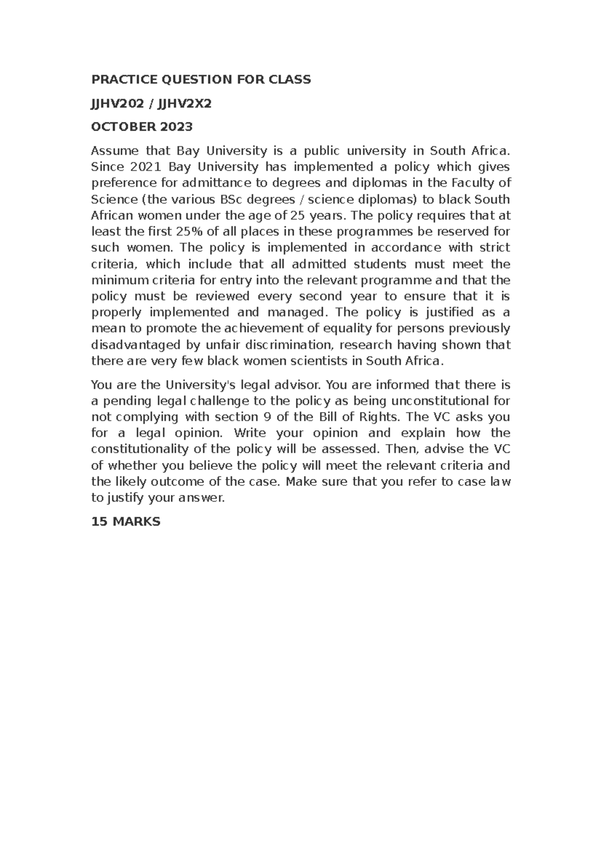 Equality question for class 3 October 2023 - PRACTICE QUESTION FOR ...