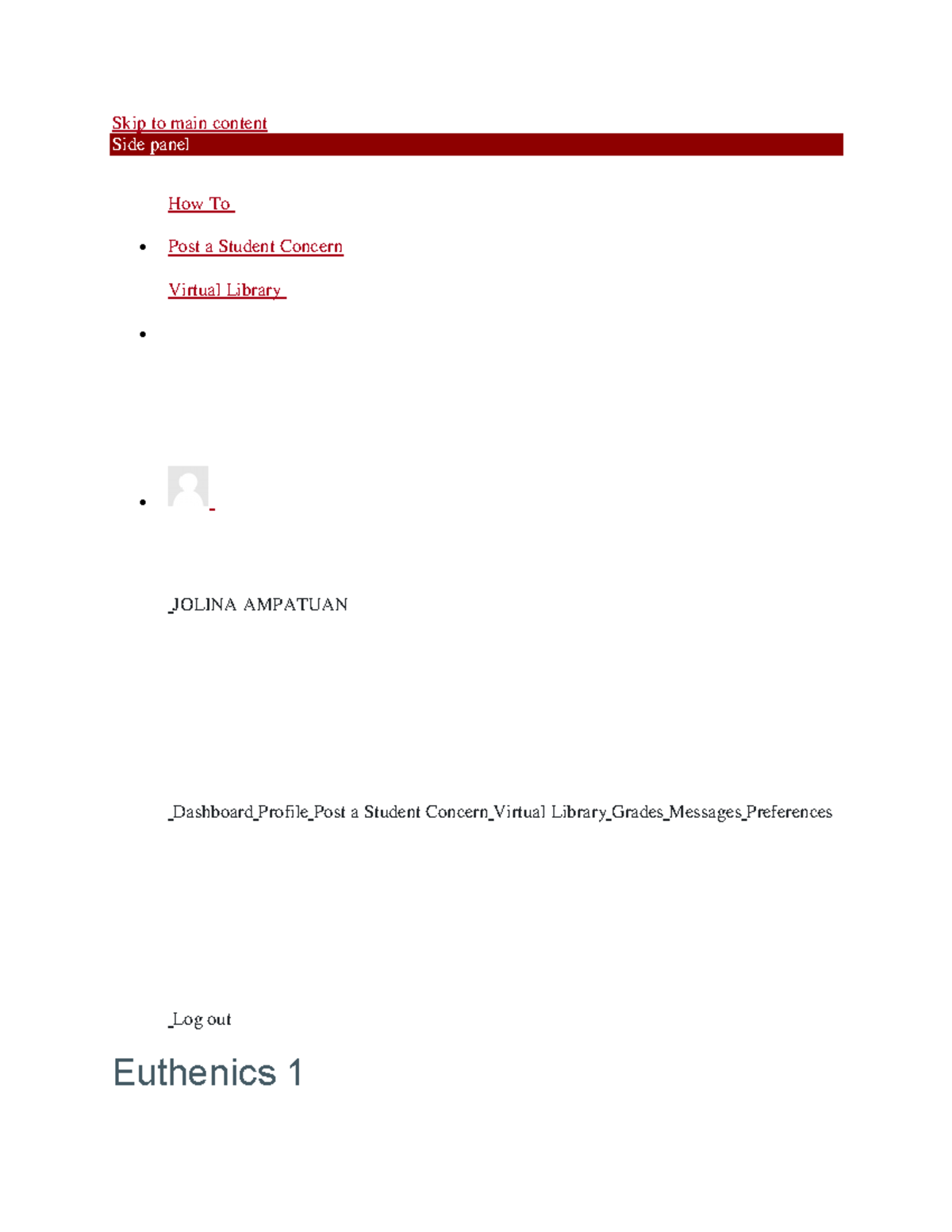 Pdfcoffee.com ooookkkk-pdf-free - Skip to main content Side panel How To Post a Student Concern ...