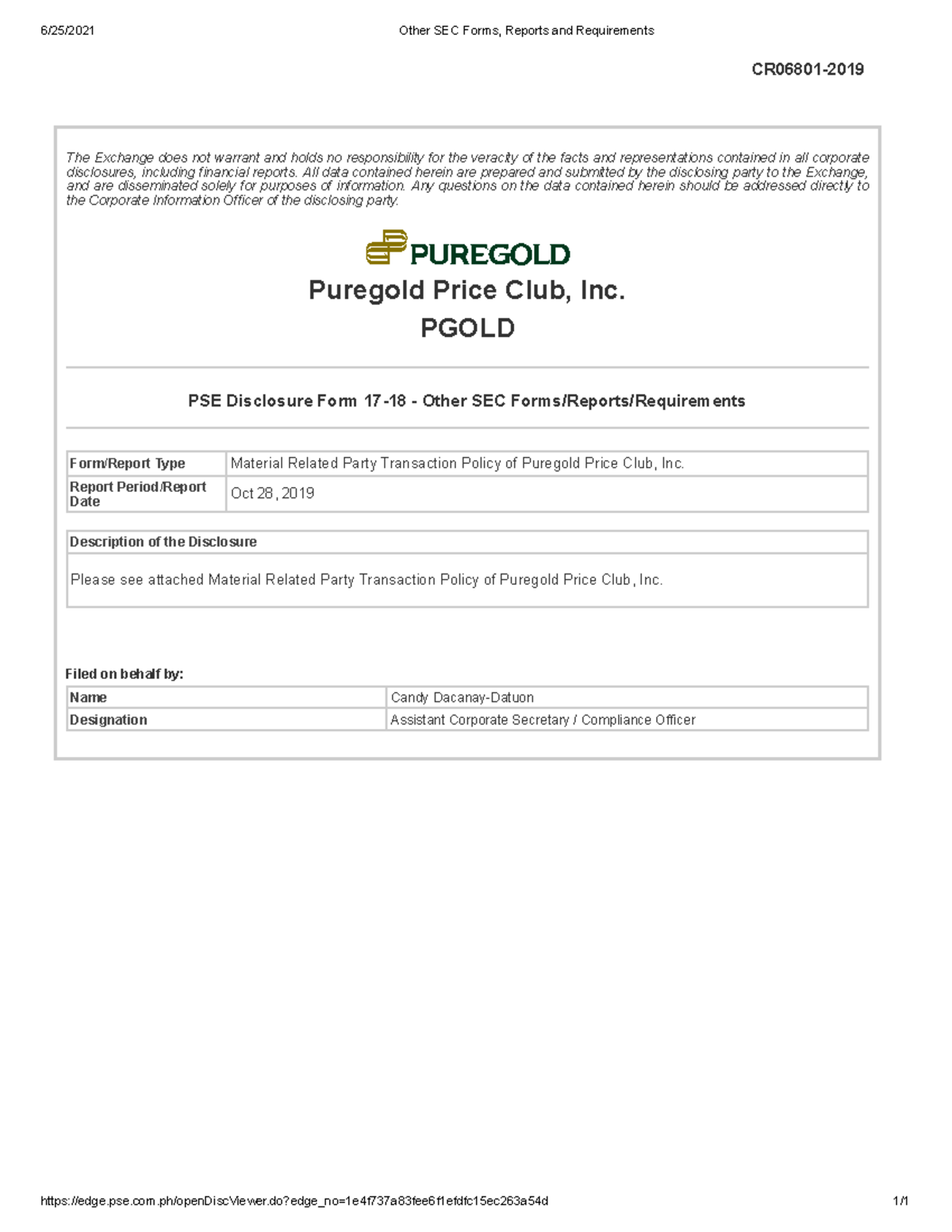 03 Other SEC Forms, Reports and Requirements - - Studocu