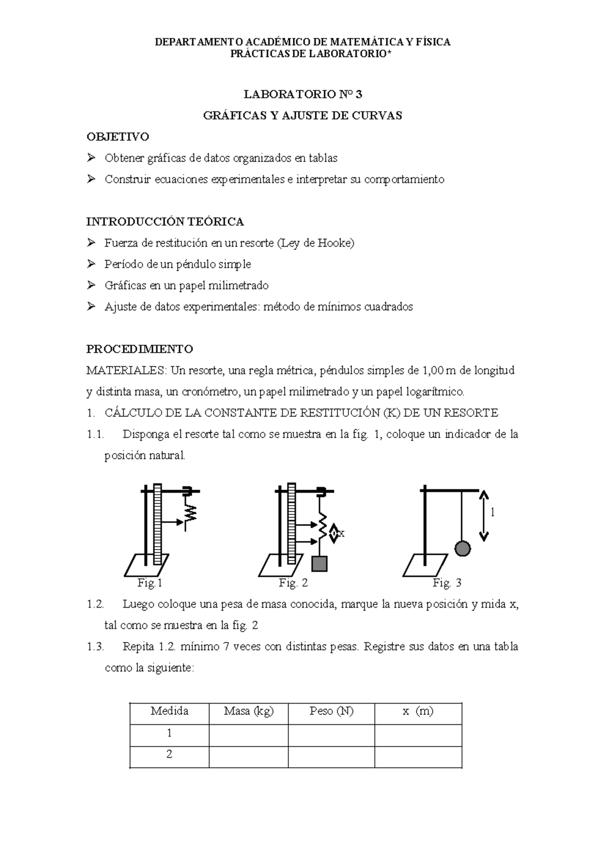 GUIA 3 - gráficas y ajuste de curvas - PRÁCTICAS DE LABORATORIO ...