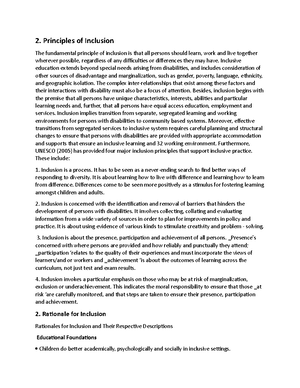 Inclusiveness Module - Inclusiveness A Course for Higher Education of ...