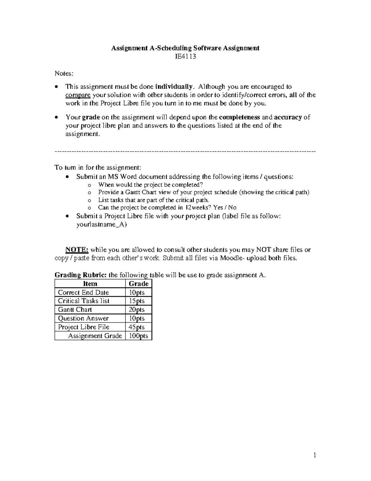 Module 4 Assignment Instructions and Case Study - Assignment A ...