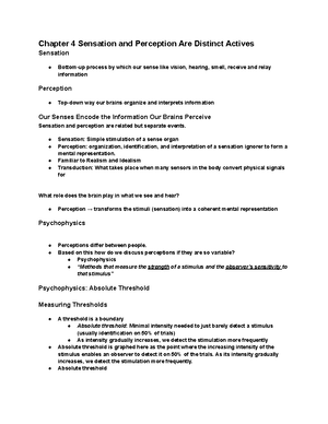 PSY 1411 Ch. 7 - Chapter notes on Ch 7 - Chapter 7 Learning Learning ...