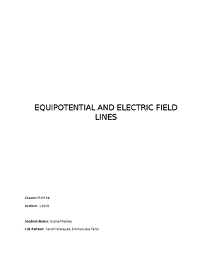Lab 3 Resistivity - lab report - Resistivity Course: PHY156 Section ...