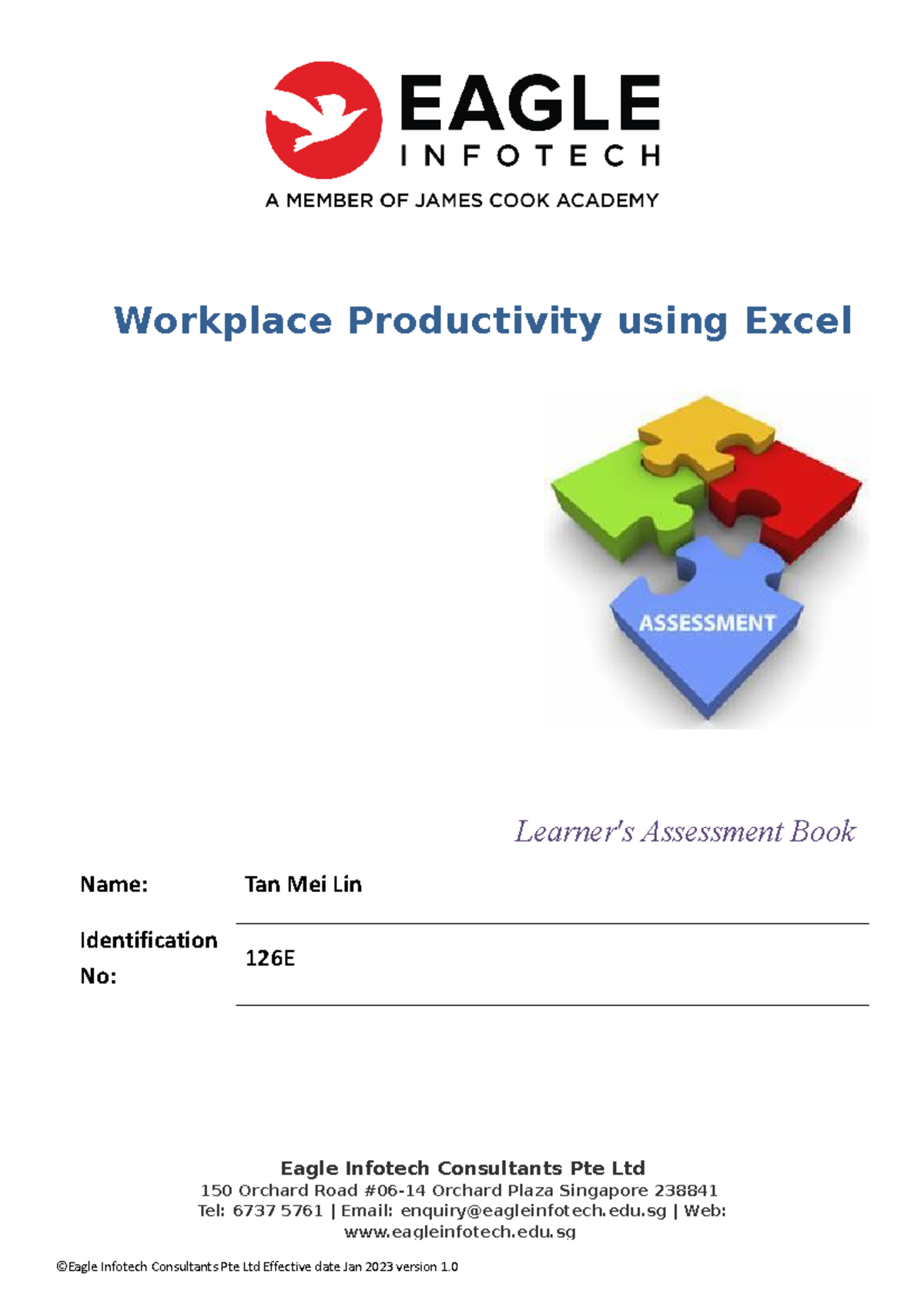 WPE LAB v2.5 Tan Mei Lin 126E - Name: Tan Mei Lin Identification No ...