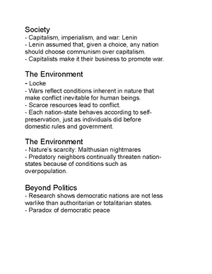 Elements of poltical science notes 5 - THINKING SCIENTIFICALLY WHEN ...