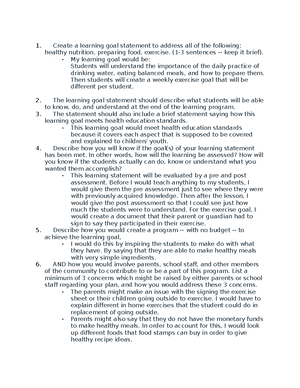 Lesson plan sexual health - Lesson Plan Unit: 8 Promoting Sexual Health ...