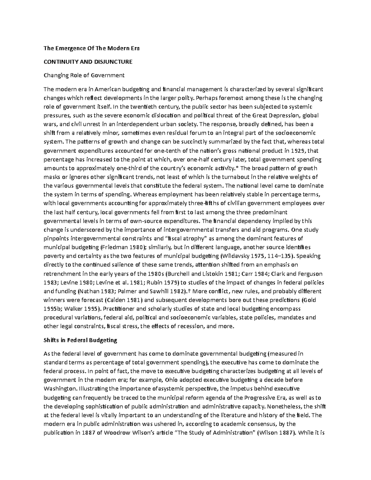 The Emergence Of The Modern Era - The Emergence Of The Modern Era ...