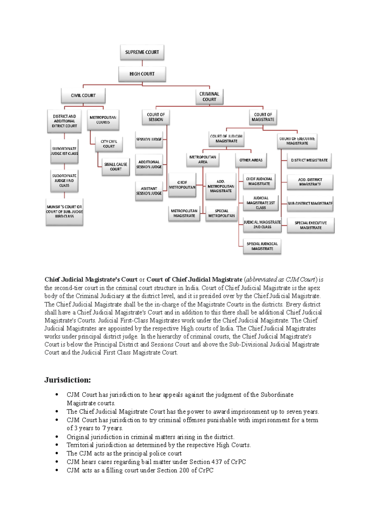 Chief Judicial Magistrate Day 1 Briefs - Chief Judicial Magistrate's ...