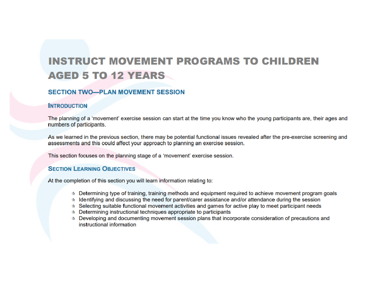 Section learning - Training lessons - Administración de Empresas ...