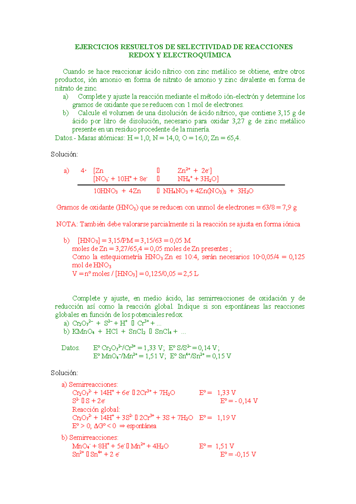 Ejercicios-resueltos-de-selectividad-de-electroquimica 1 - EJERCICIOS RESUELTOS DE SELECTIVIDAD ...
