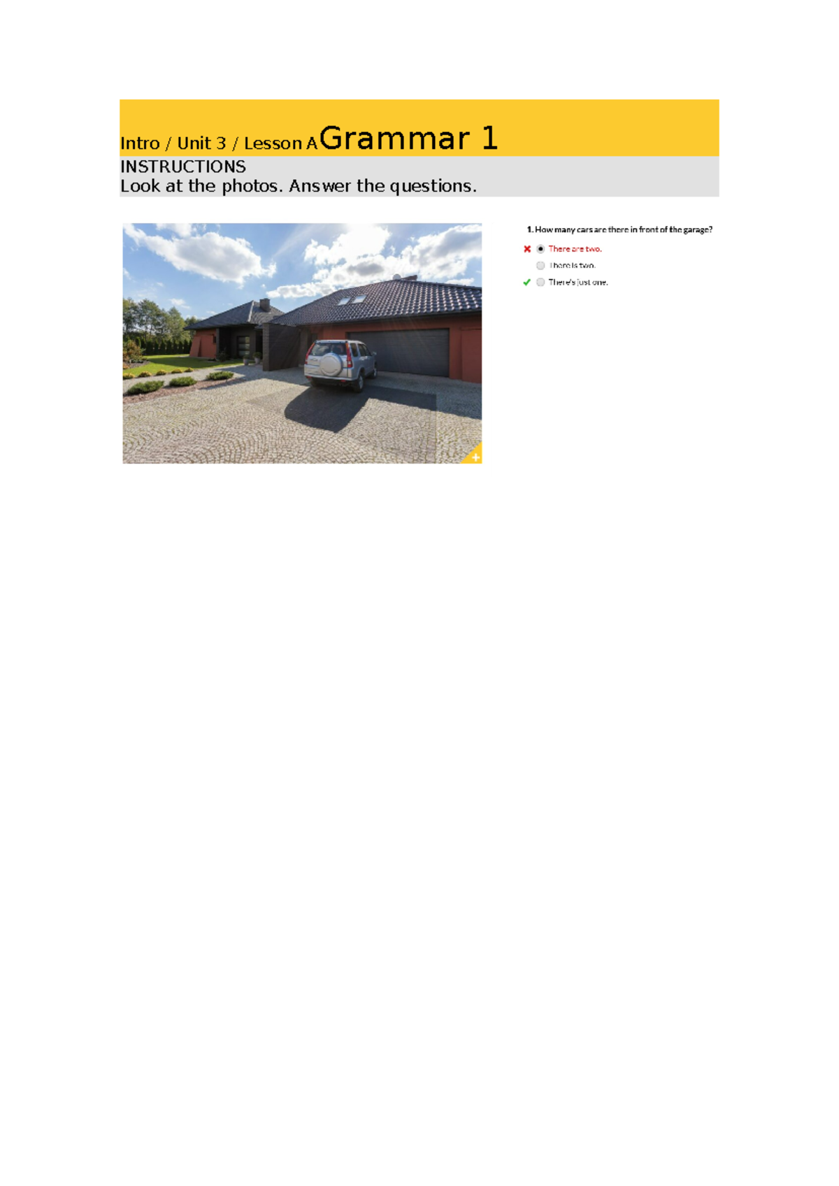 INTRO_ UNIDAD 3 MyELT - Intro / Unit 3 / Lesson AGrammar 1 INSTRUCTIONS ...