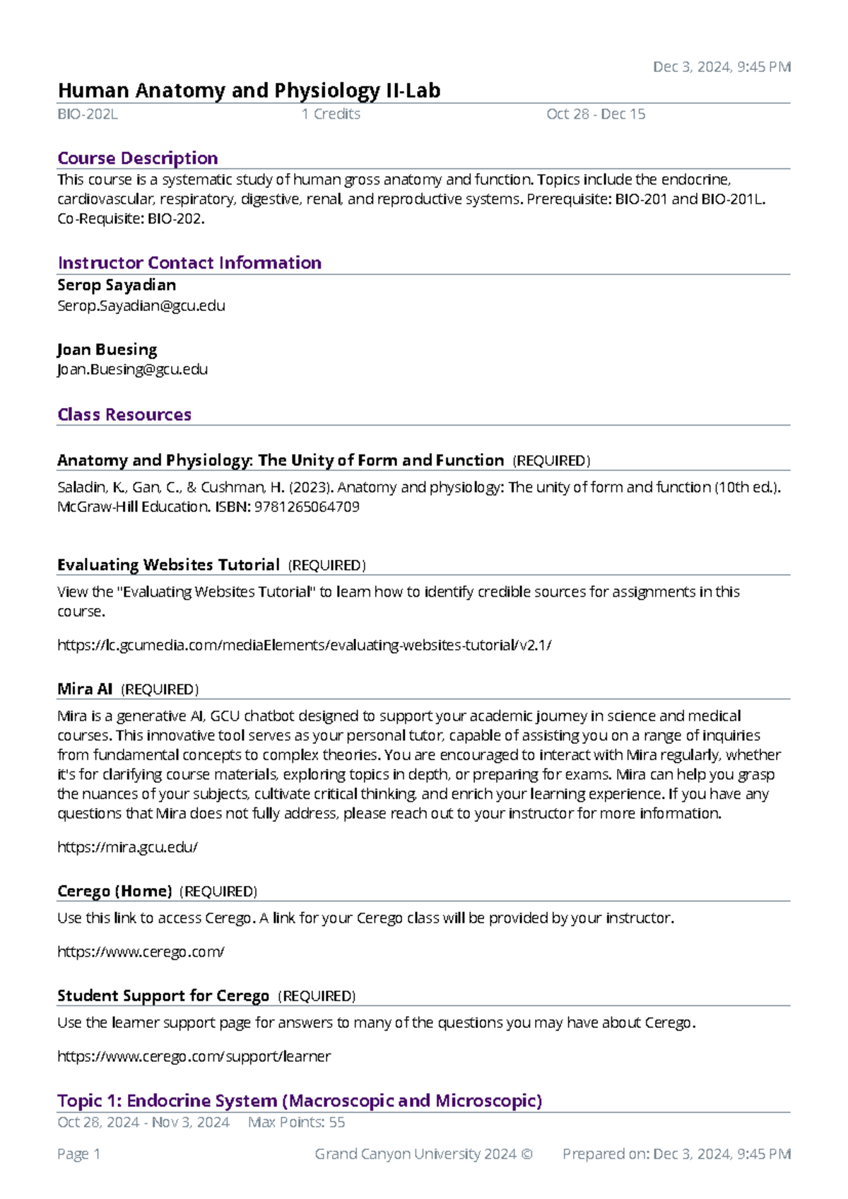 Syllabus BIO-202L-ONL1-20241028 - Dec 3, 2024, 9:45 PM Human Anatomy ...