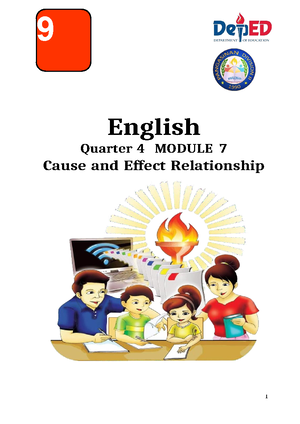 Grade 9 module 4 - 9 English Quarter 4 – Module 4 Creating Value ...