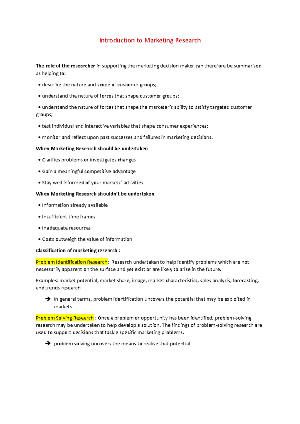 Introduction-to-Marketing-Research - Introduction to Marketing Research ...