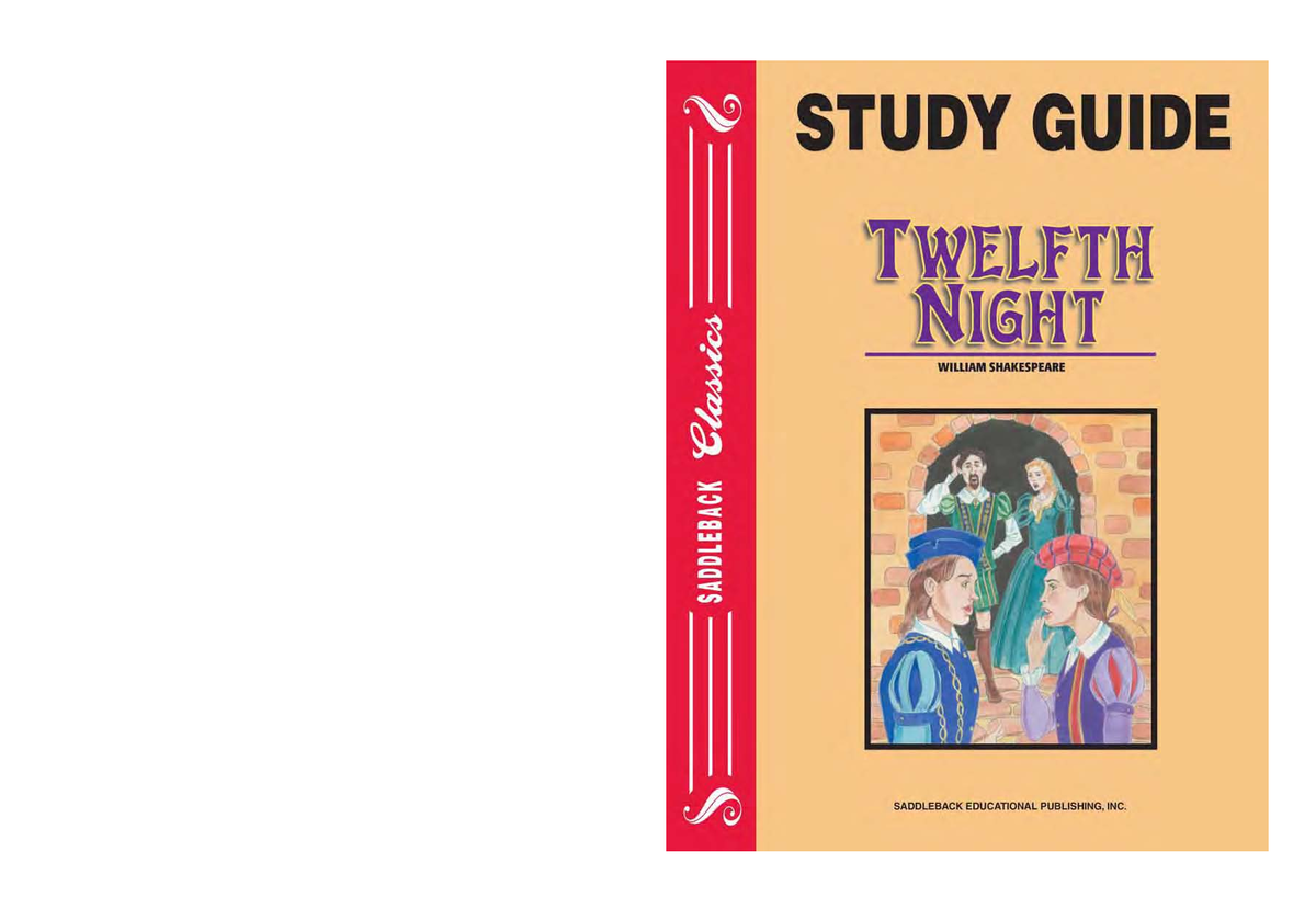 William Shakespeare - Twelfth Night (Shakespeare Classics) (2006 ...