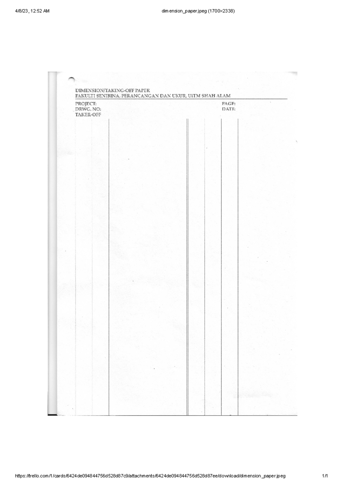 Dimension paper - Building Environment System - 4/8/23, 12:52 AM ...