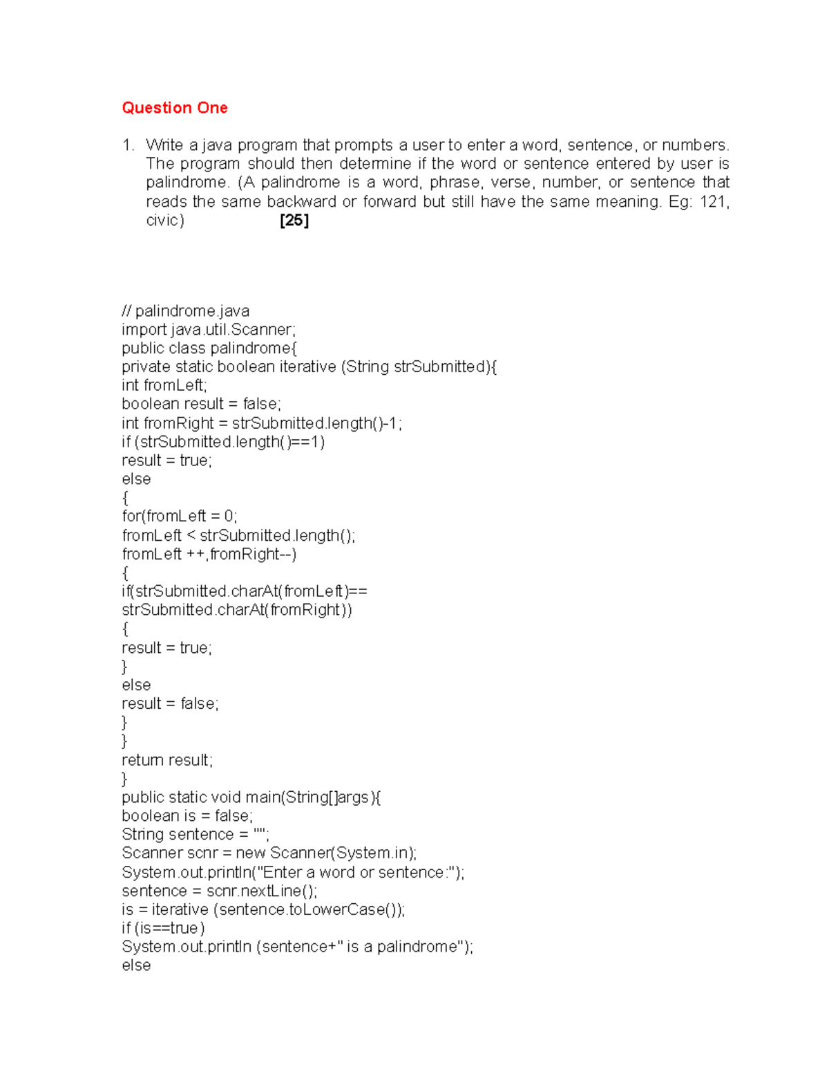 Java practical memo-1 - Hello this is the best the answers in the qorld ...