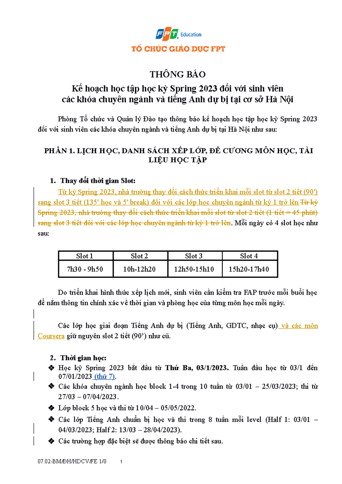 KHHT chuan-bi-vao-HK-Spring-2023 - THÔNG BÁO Kế hoạch học tập học kỳ ...