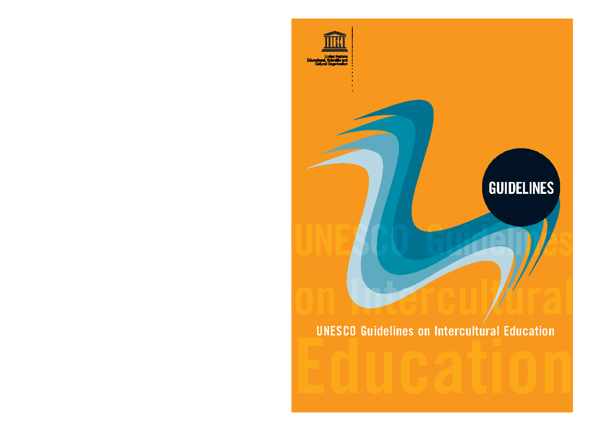 2 Unesco - Guidelines on Intercultural Educ - UNESCO GuidelinesESCO ...