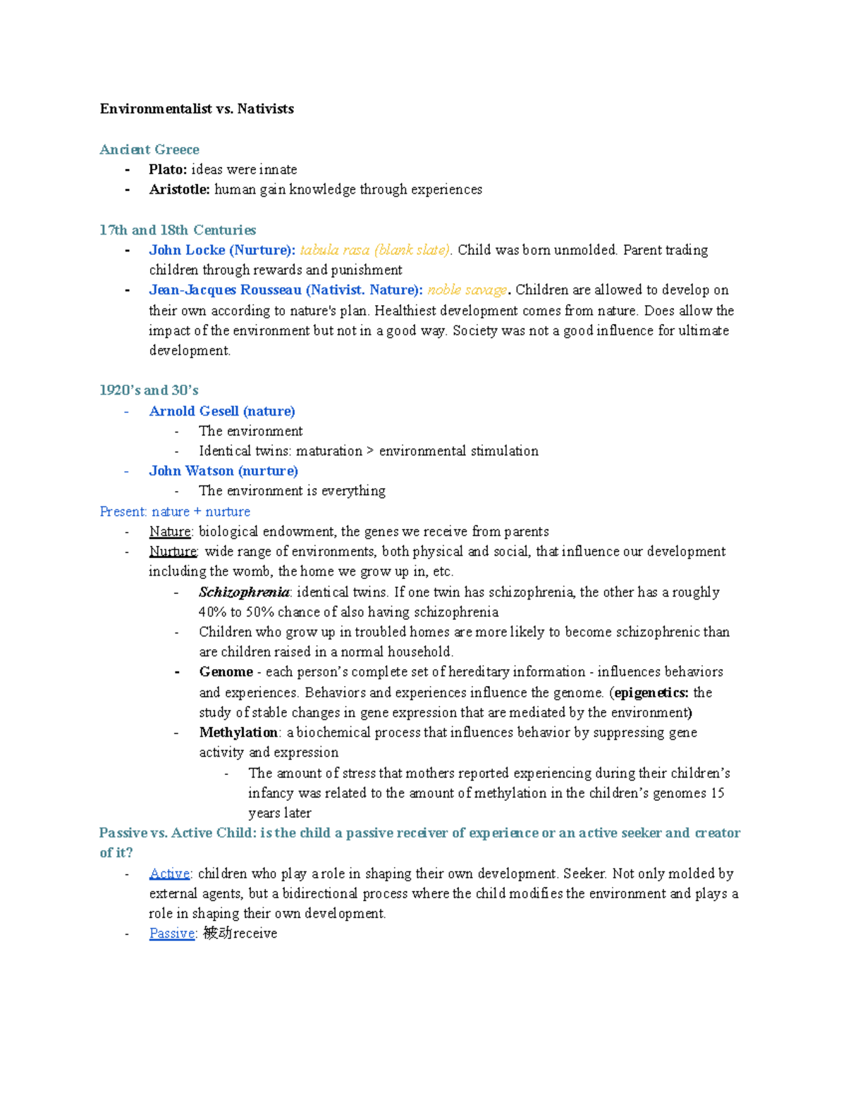 PS 241 EXAM 1 Notes - Lecture note for exam 1 - Environmentalist vs ...