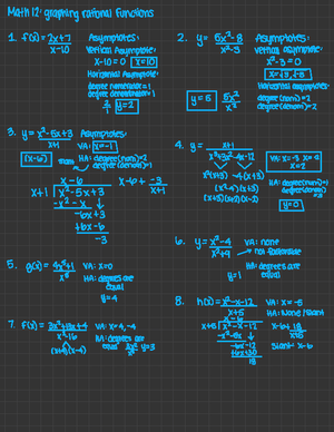 Algebra- Sequences - In class lecture notes with practice problems and ...