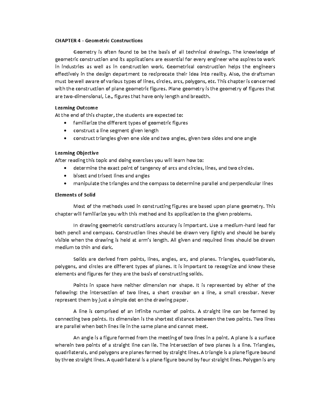 Chapter 4 and 6 new - Module for Drawing 111, states important ideas ...