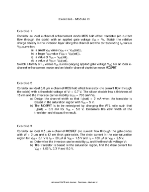 ACDT 2018 Technology QA technology - ACDT 2018 Exercise Session 3 ...