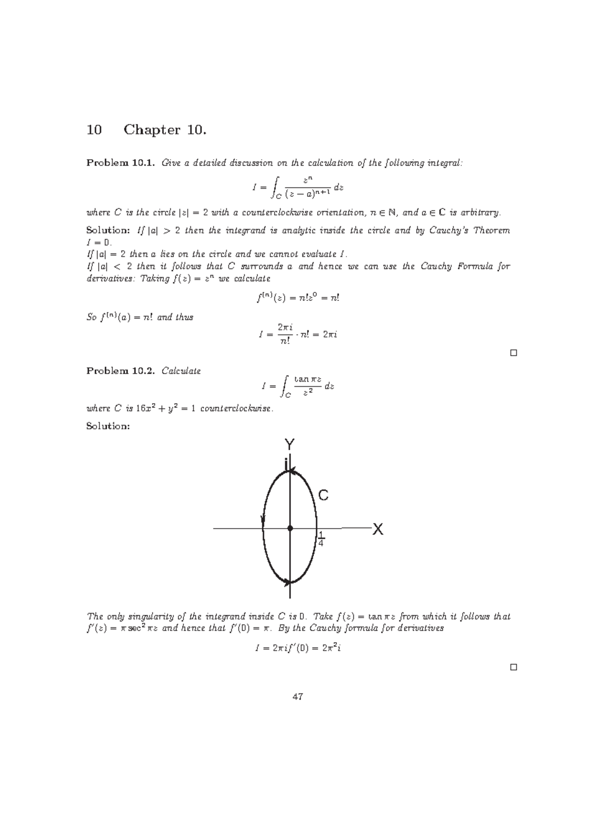 Solutions Chapter 10 - 10 Chapter 10. Problem 10.1 a detailed discussion on the calculation of ...