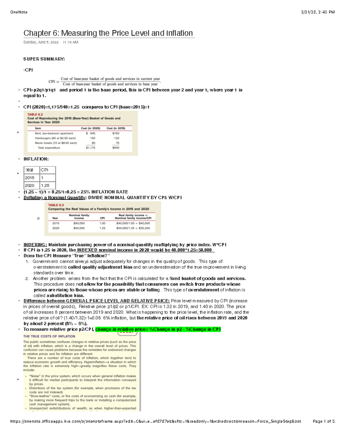 Chapter 6 Summary - - Studocu