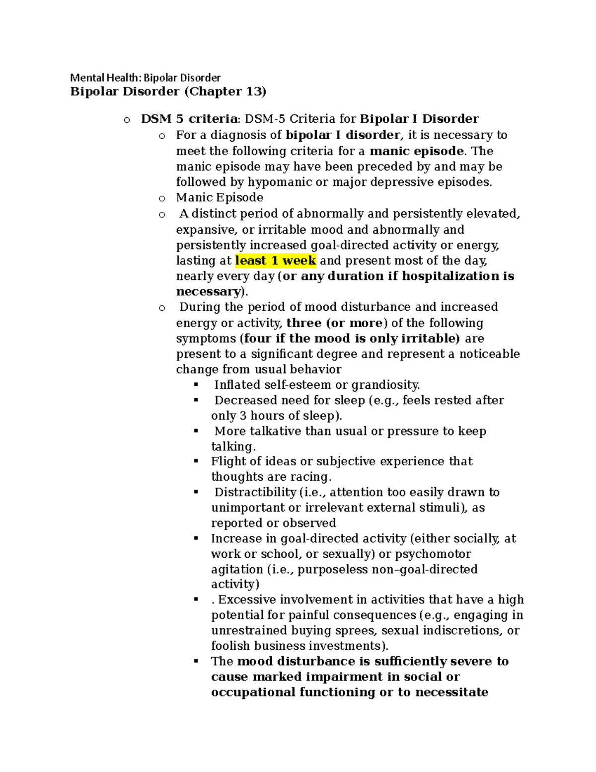 Mental Health - Criteria, Nursing assessment, interventions, and areas ...