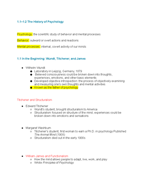 Handout 8.1 Piaget's Stages of Cognitive Development - Handout Master 8 ...