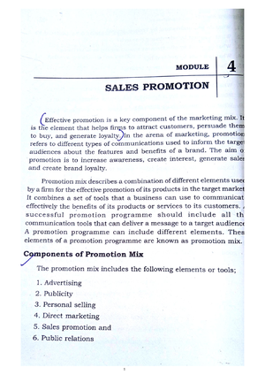 ASM-Module 1 - Advertisement and sale management based on mgu syllabus ...