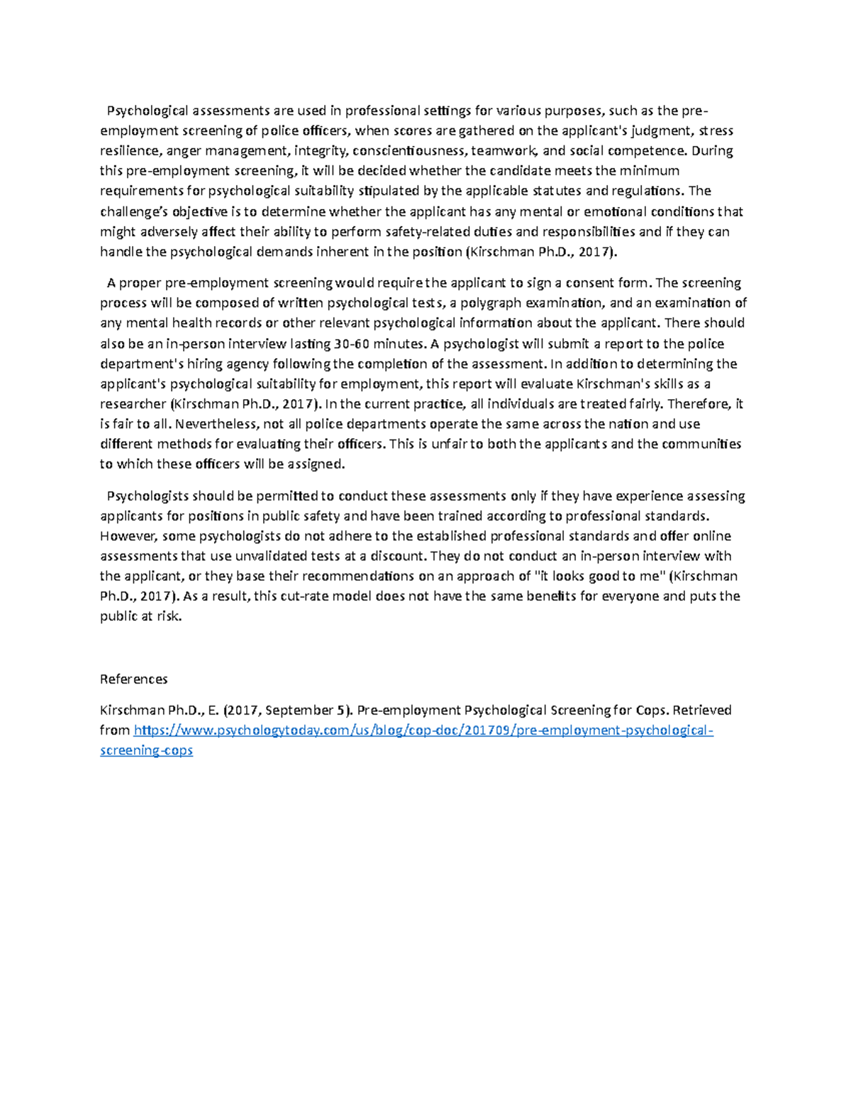 7 1 Discussion Assessments in Professional Organizations ...