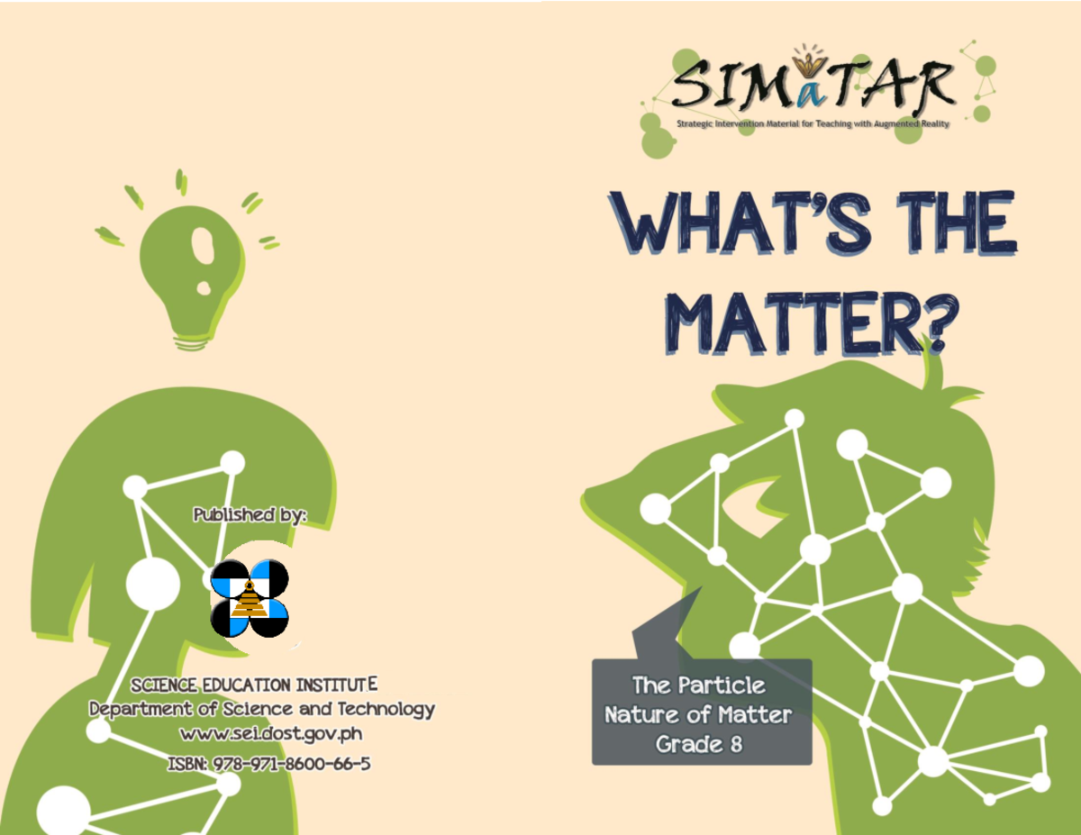 Whats the matter layout spread final 2020 - Bachelor of science in ...