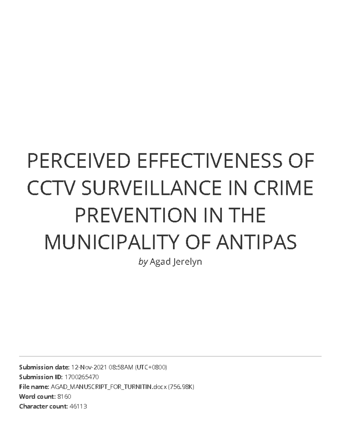 Perceived- Effectiveness-OF-CCTV- Surveillance-IN- Crime- Prevention-IN ...